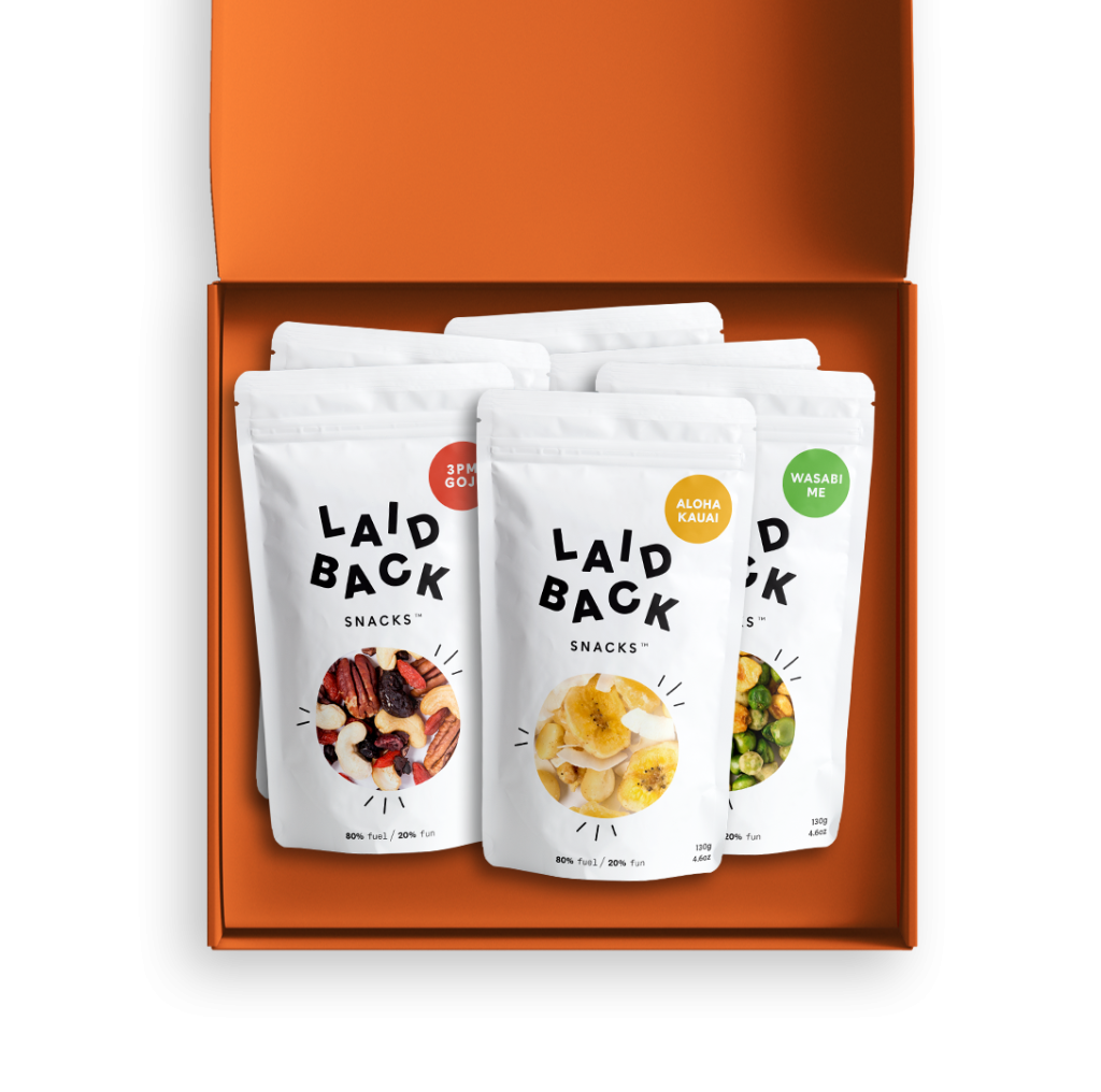 Laid Back Snacks | Fully Customizable Healthy Snack Box